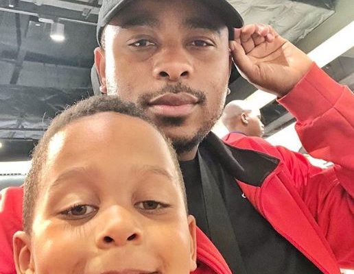 Photo: L-Tido celebrates his son's birthday with a Jurassic World ...