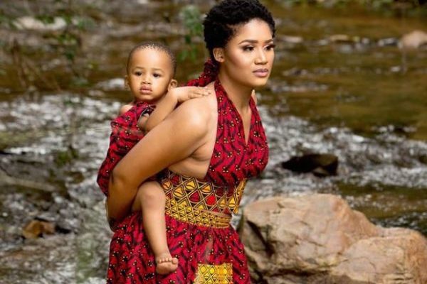 Keke Mphuthi's cute moment with son (Video) | Fakaza News