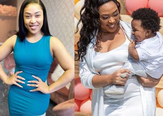 Simphiwe Ngema juxtaposes her weight loss journey after giving birth ...
