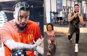 AKA teams up with daughter, Kairo at the gym | Fakaza News