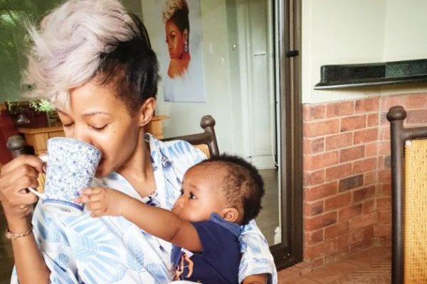 Zandie Khumalo Celebrates Son s 5th Month Birthday Photos Fakaza News