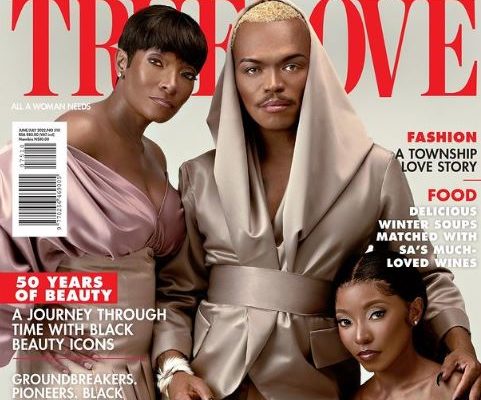 Somizi covers True Love magazine with baby mama and daughter | Fakaza News