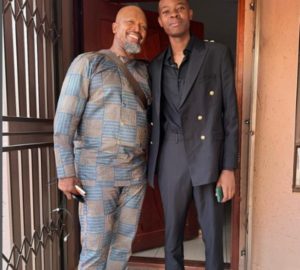 Sello Maake ka Ncube congratulates his son on his matric journey ...
