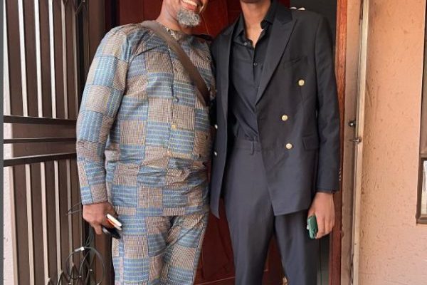 Sello Maake ka Ncube congratulates his son on his matric journey ...