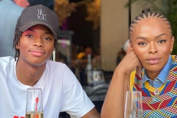 Unathi Nkayi shows off her son's face for the first time in 18 years ...