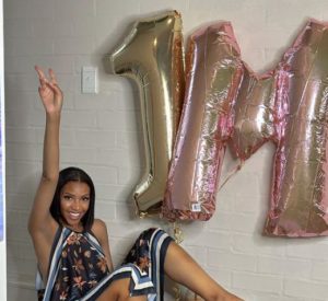 Blue Mbombo celebrates hitting 1 million followers on Instagram ...