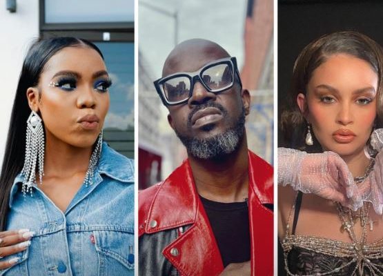 Black Coffee in studio with Elaine and American singer Sabrina (Video ...