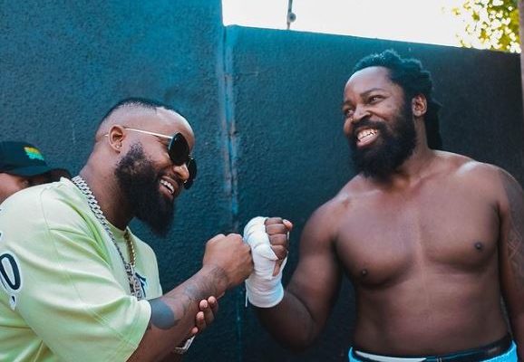 Big Zulu And Cassper Nyovest Link Up After Boxing Match Video Fakaza News