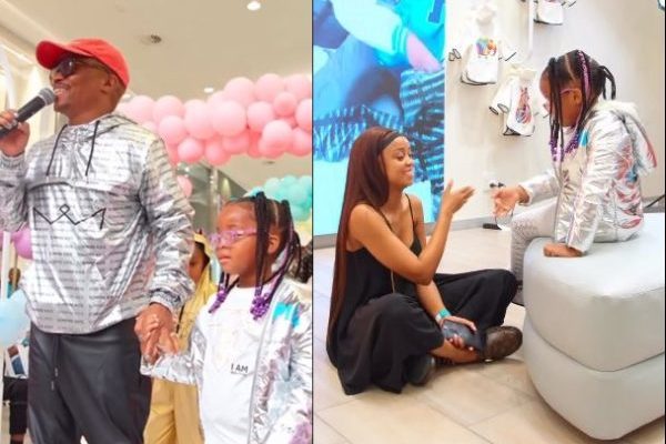 Ntando's daughter, Sbahle Mzizi partners with Somizi's brand | Fakaza News