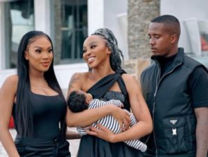 Sbahle Mpisane meets baby Messiah (Photos) | Fakaza News