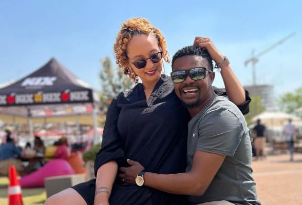 Actor Kagiso Modupe and wife announce arrival of their baby boy (Photos ...