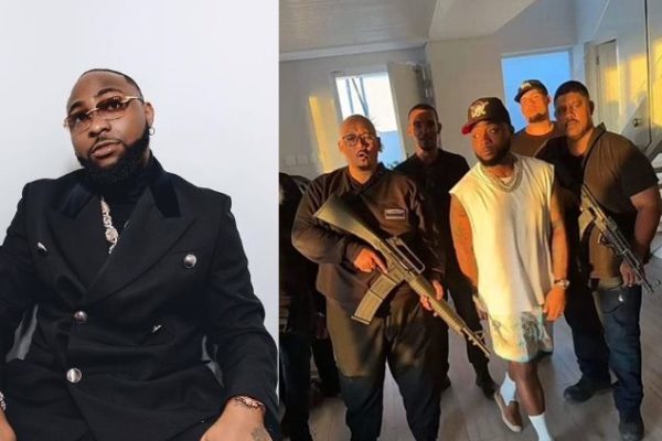 Mzansi reacts as Davido moves in SA with bodyguards | Fakaza News