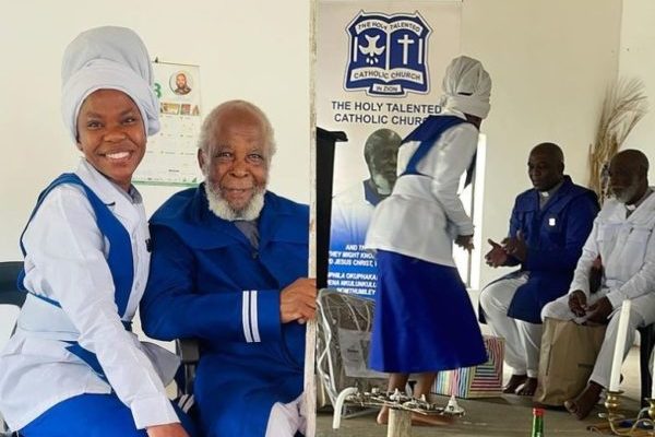 Nomfundo Moh blesses her spiritual leaders (Photos) | Fakaza News