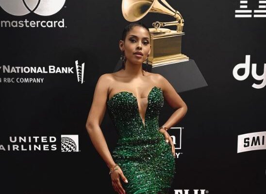 Kefilwe Mabote stuns at the 66th Grammy Awards (Photos) | Fakaza News