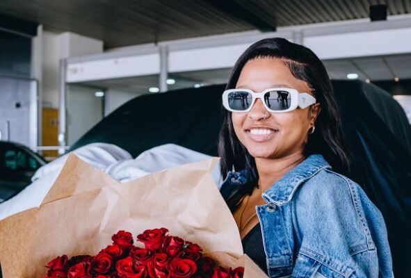DJ Tshegu shows off her new Mercedes Benz (Photos) | Fakaza News