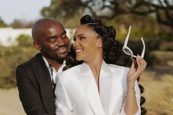 Musa Mthombeni and wife Liesl Laurie mark 4th wedding anniversary ...